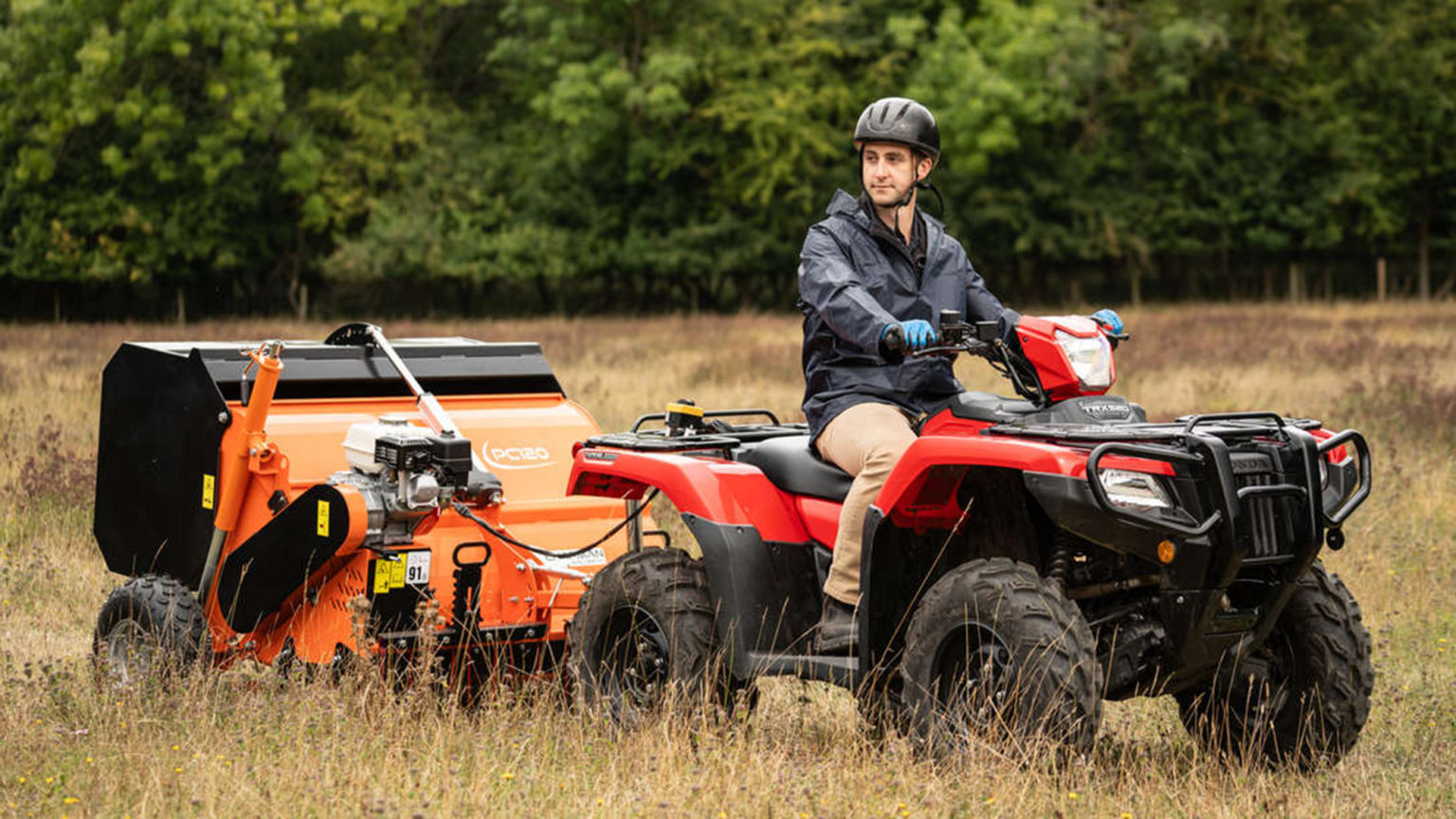 Paddock Sweeper PC120 - Chapman Machinery USA