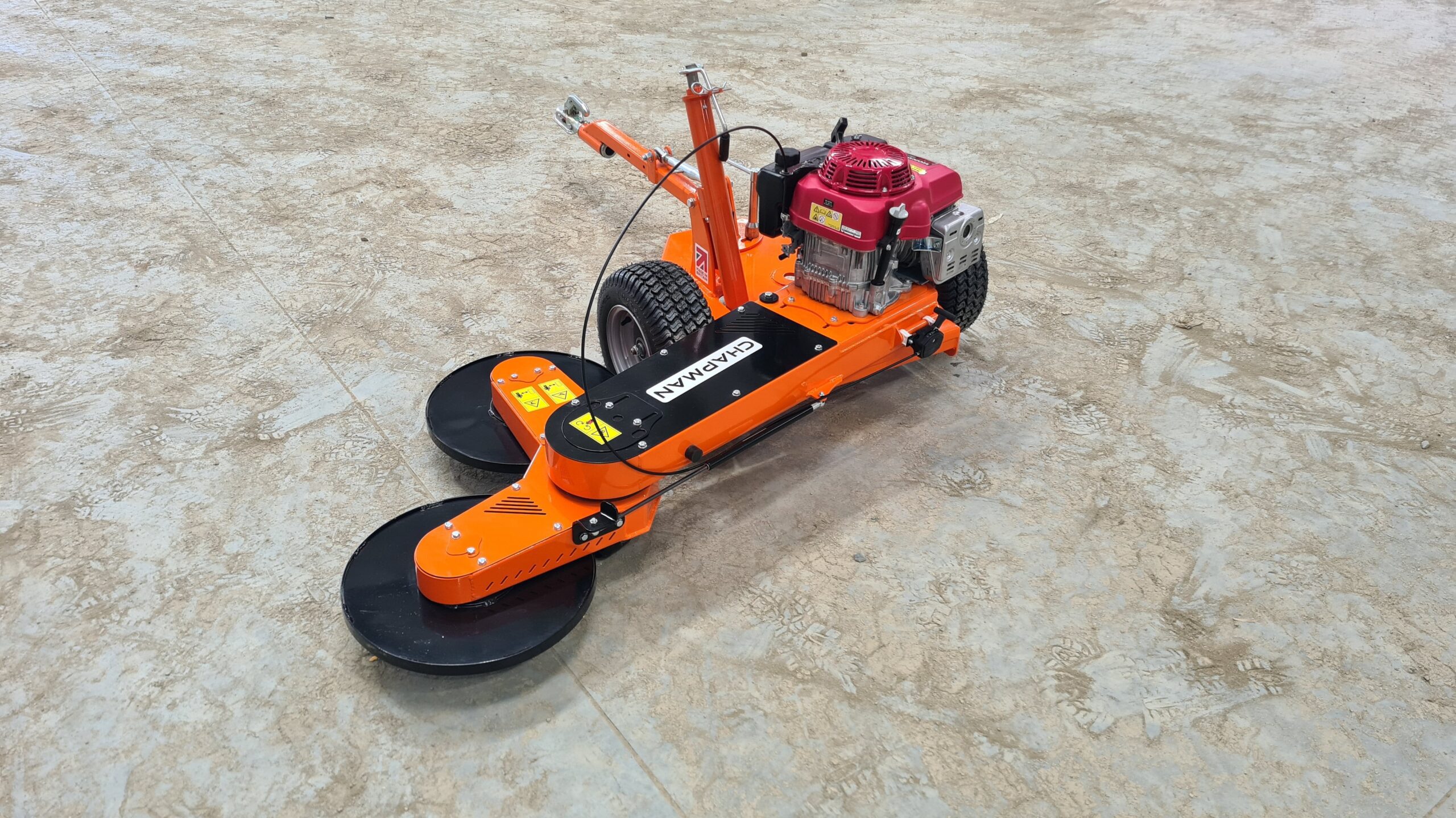 ATV / SSV Trailed Post Strimmer - Chapman Machinery USA